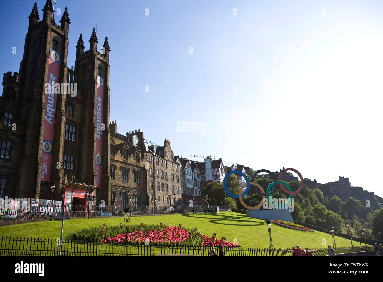 The Assembly Hall on the Mound, Edinburgh Stock Photo - Alamy