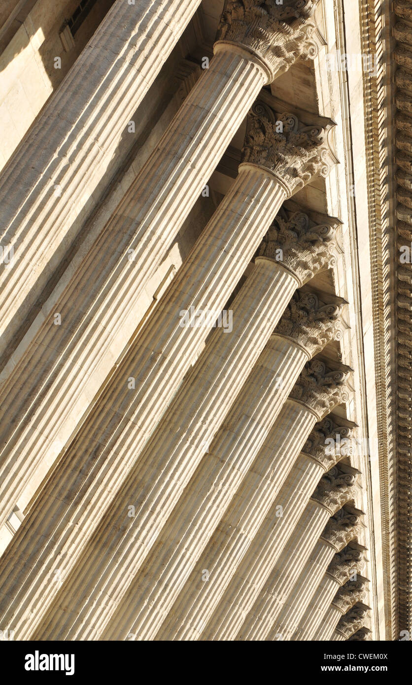 Architectural detail of Greek architecture Stock Photo - Alamy