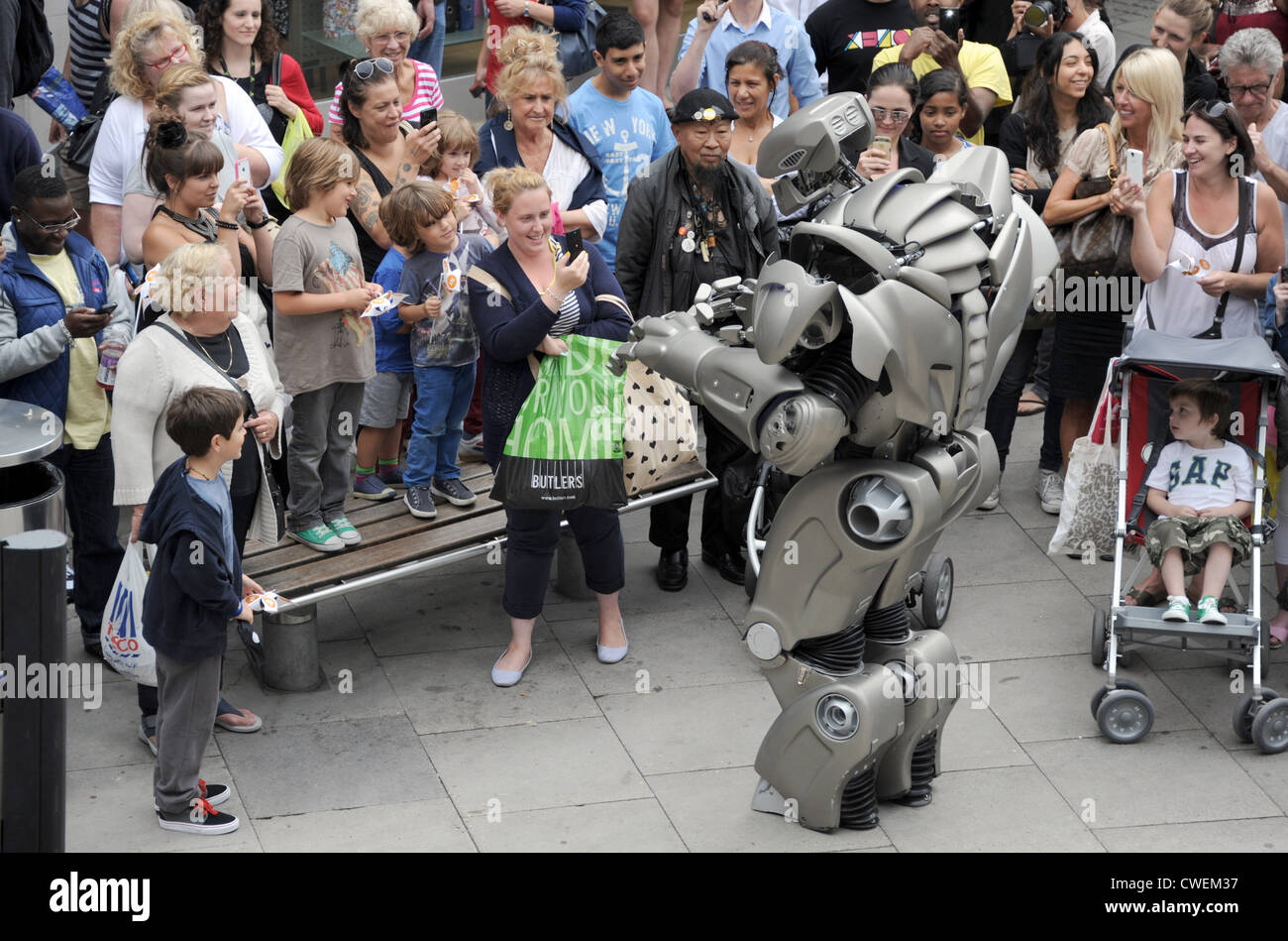 Titan the Robot made a special guest appearance to celebrate 10 years ...