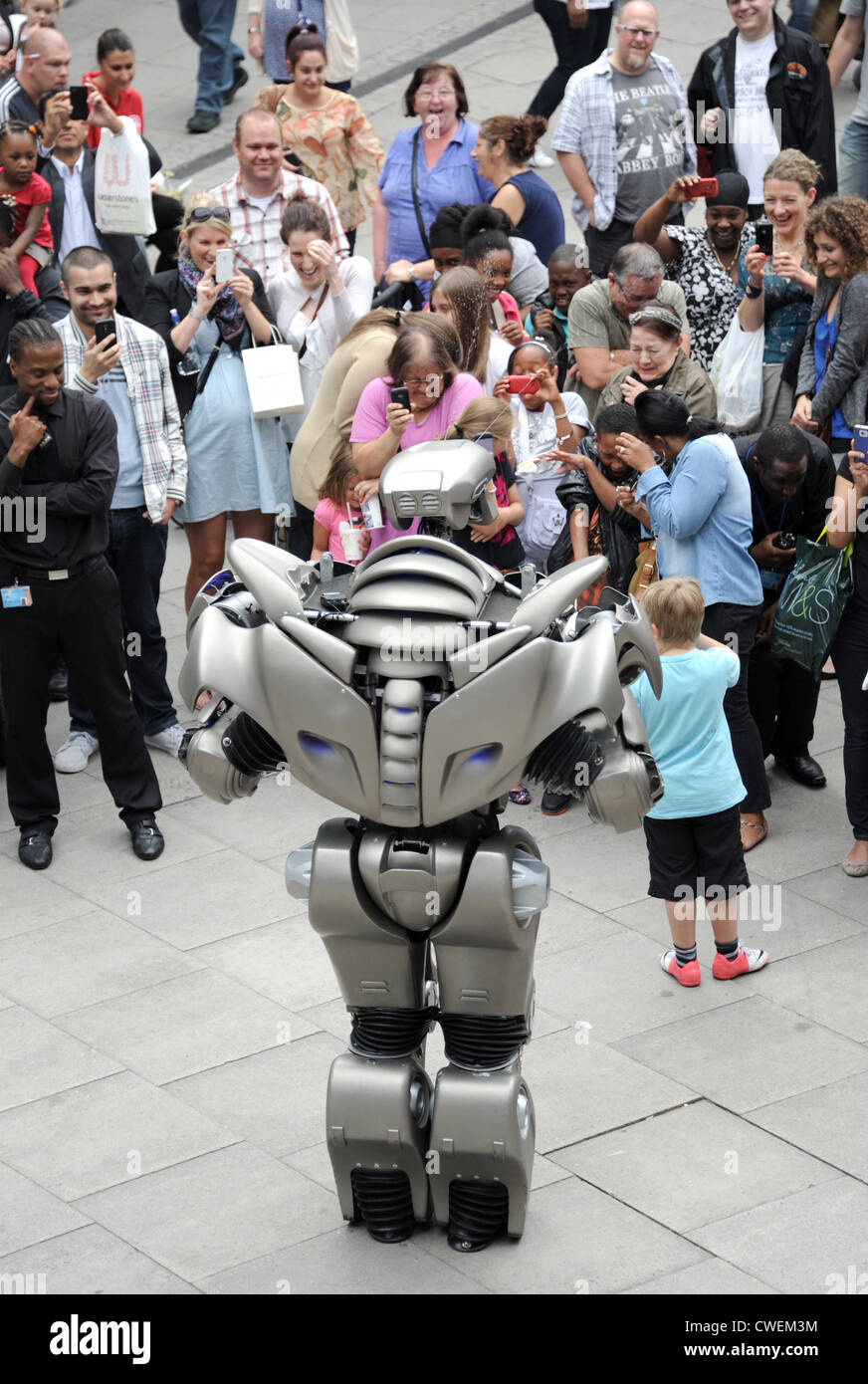 Titan the Robot made a special guest appearance to celebrate 10 years ...