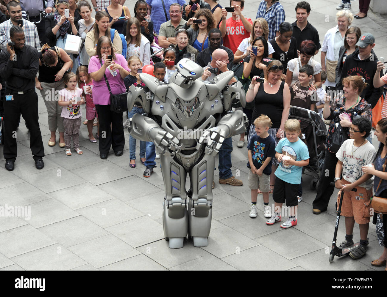 Titan the Robot made a special guest appearance to celebrate 10 years ...