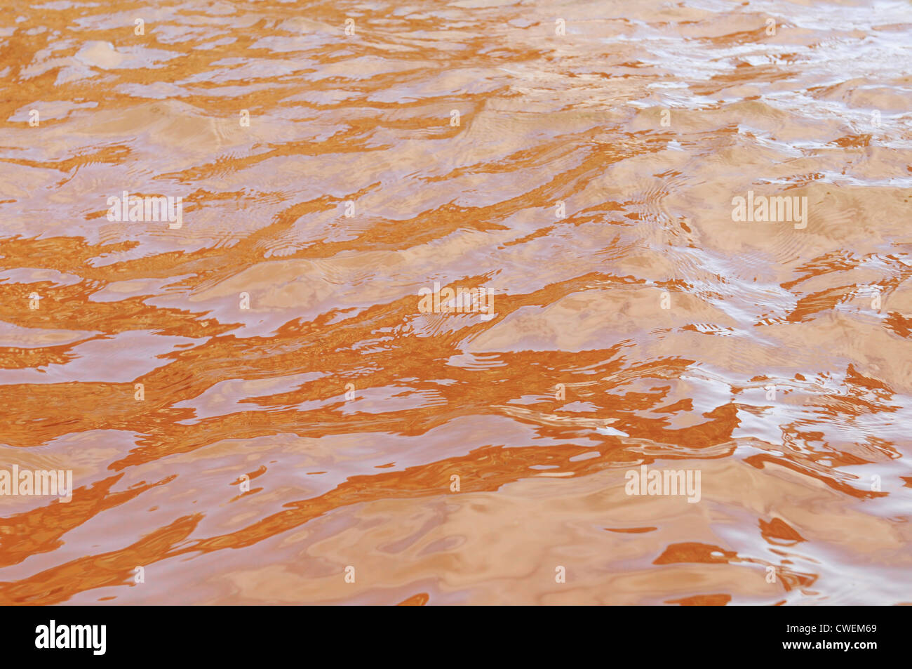 Detailed surface of polluted industrial water Stock Photo - Alamy