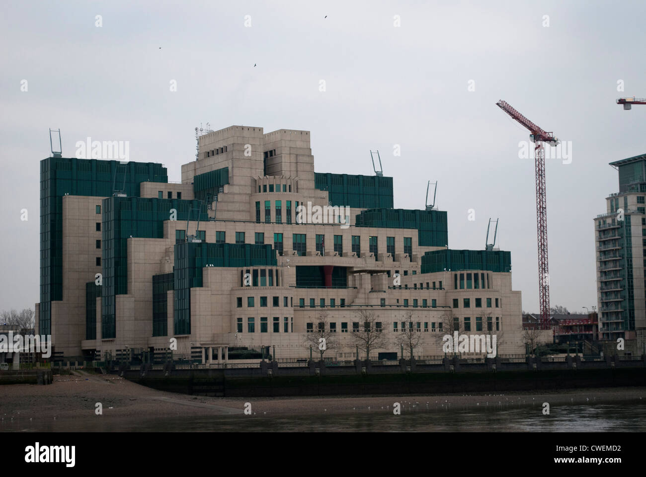 The SIS Building otherwise know as Vauxhall Cross the home of MI6 / SIS ...