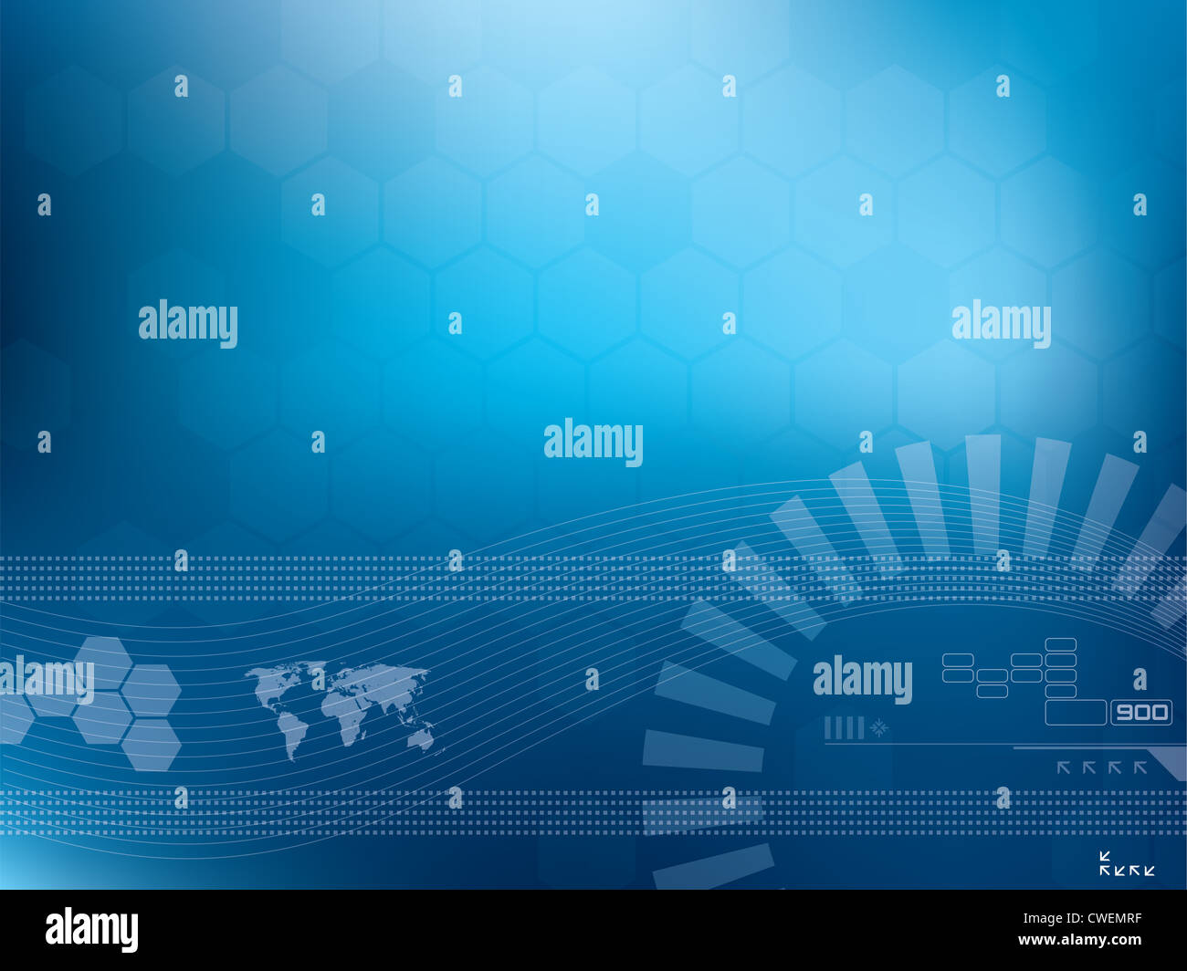 abstract background vector with elements in technology Stock Photo - Alamy