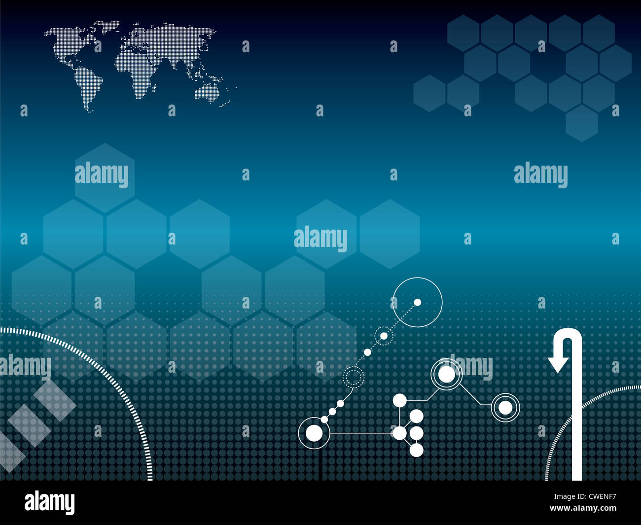 abstract background vector with elements in technology Stock Photo - Alamy