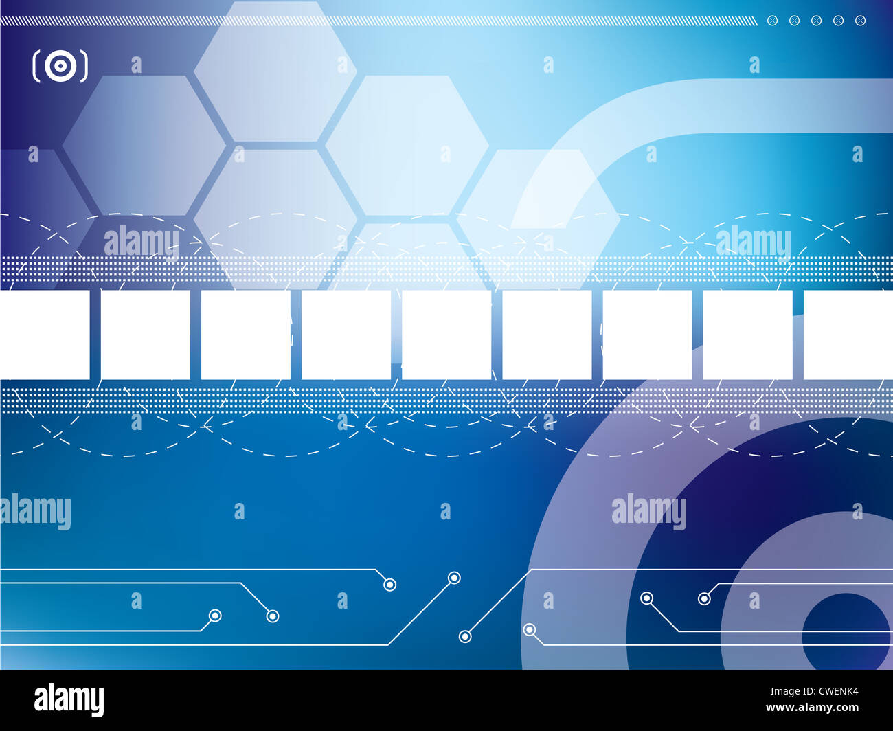 abstract background vector with elements in technology Stock Photo - Alamy