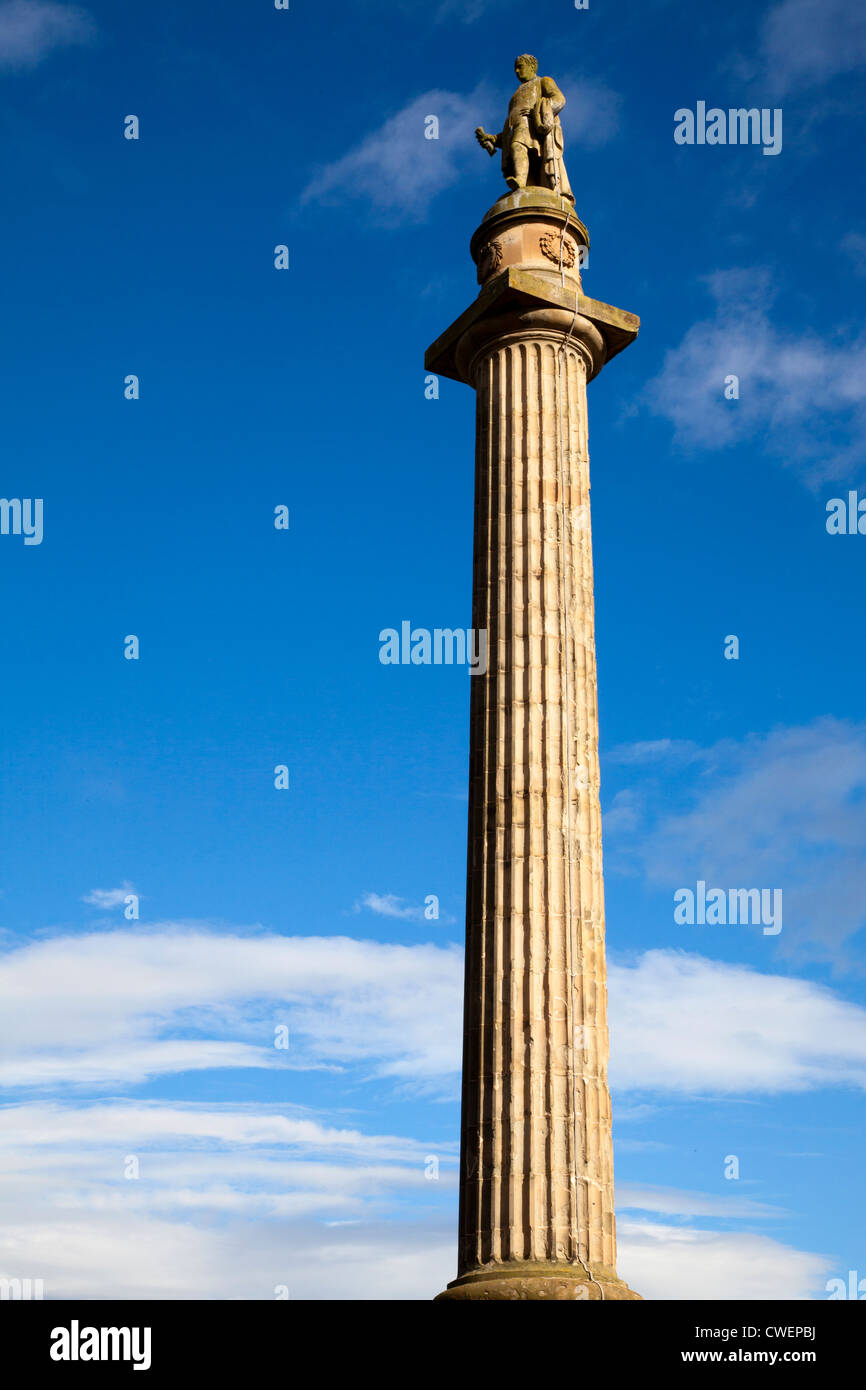Marjoribanks Monument at Coldstream Scottish Borders Scotland Stock ...