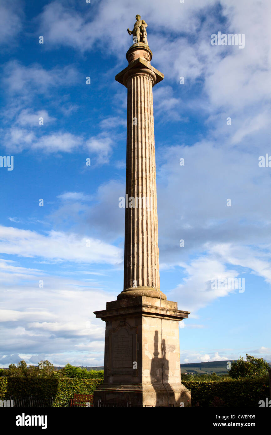 Marjoribanks Monument at Coldstream Scottish Borders Scotland Stock ...