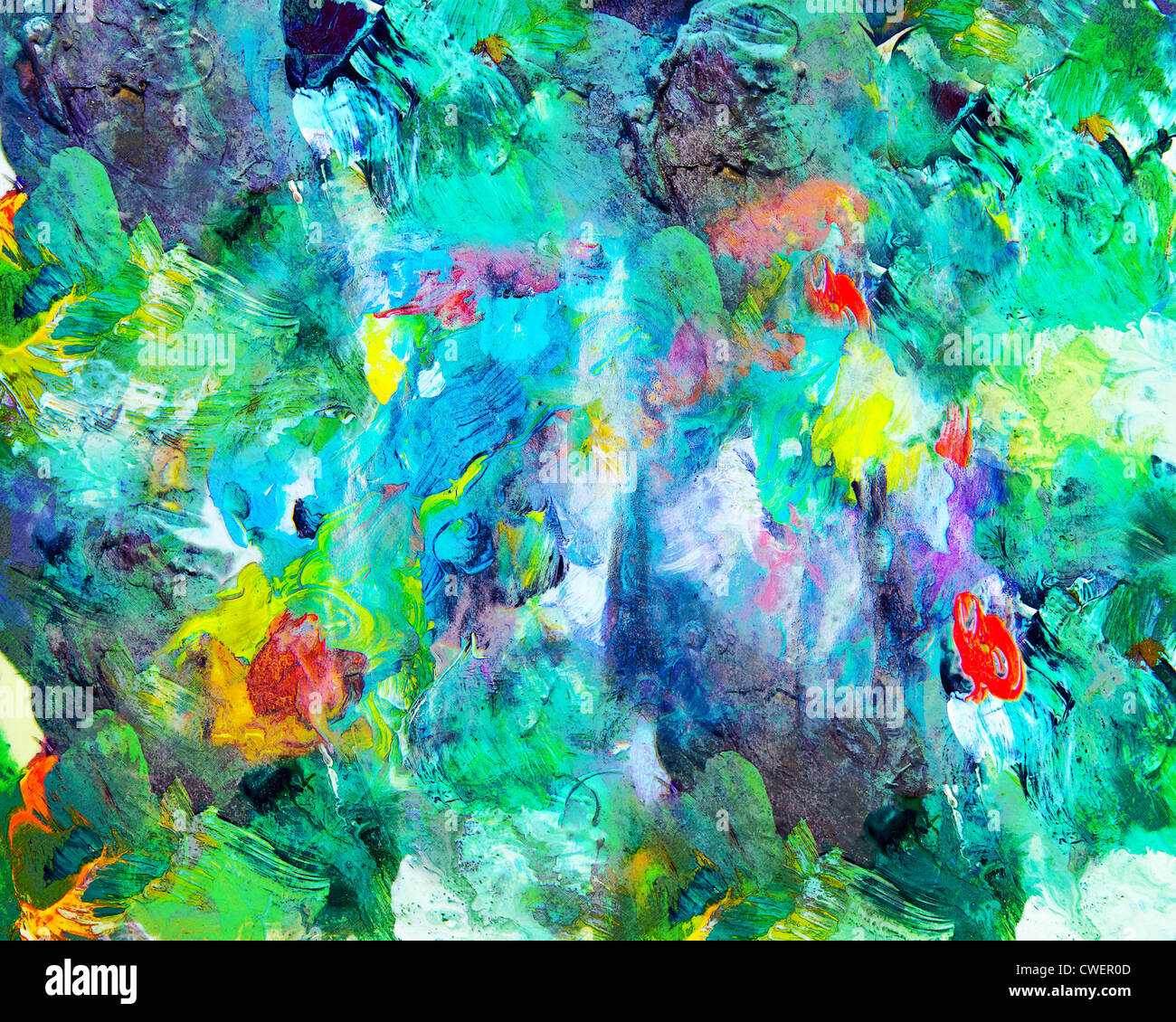 Abstract colorful blue hi-res stock photography and images - Alamy