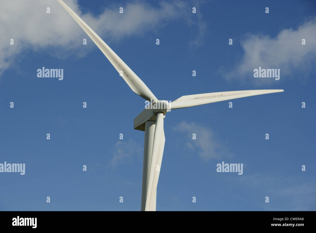 Wind Turbine blades in closeup Stock Photo - Alamy