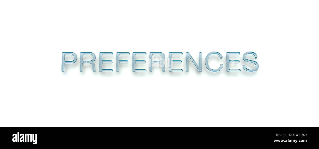 Style preferences hi-res stock photography and images - Alamy