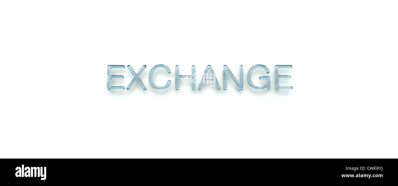 3d key word exchange hi-res stock photography and images - Alamy