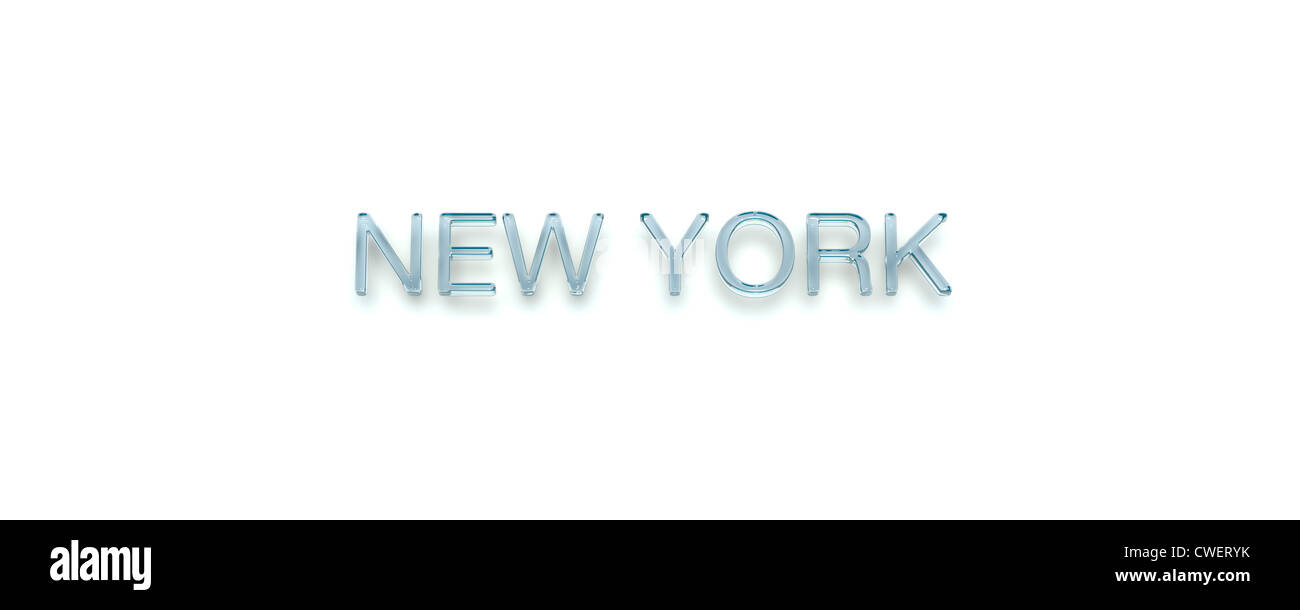 New york 3d Cut Out Stock Images & Pictures - Alamy