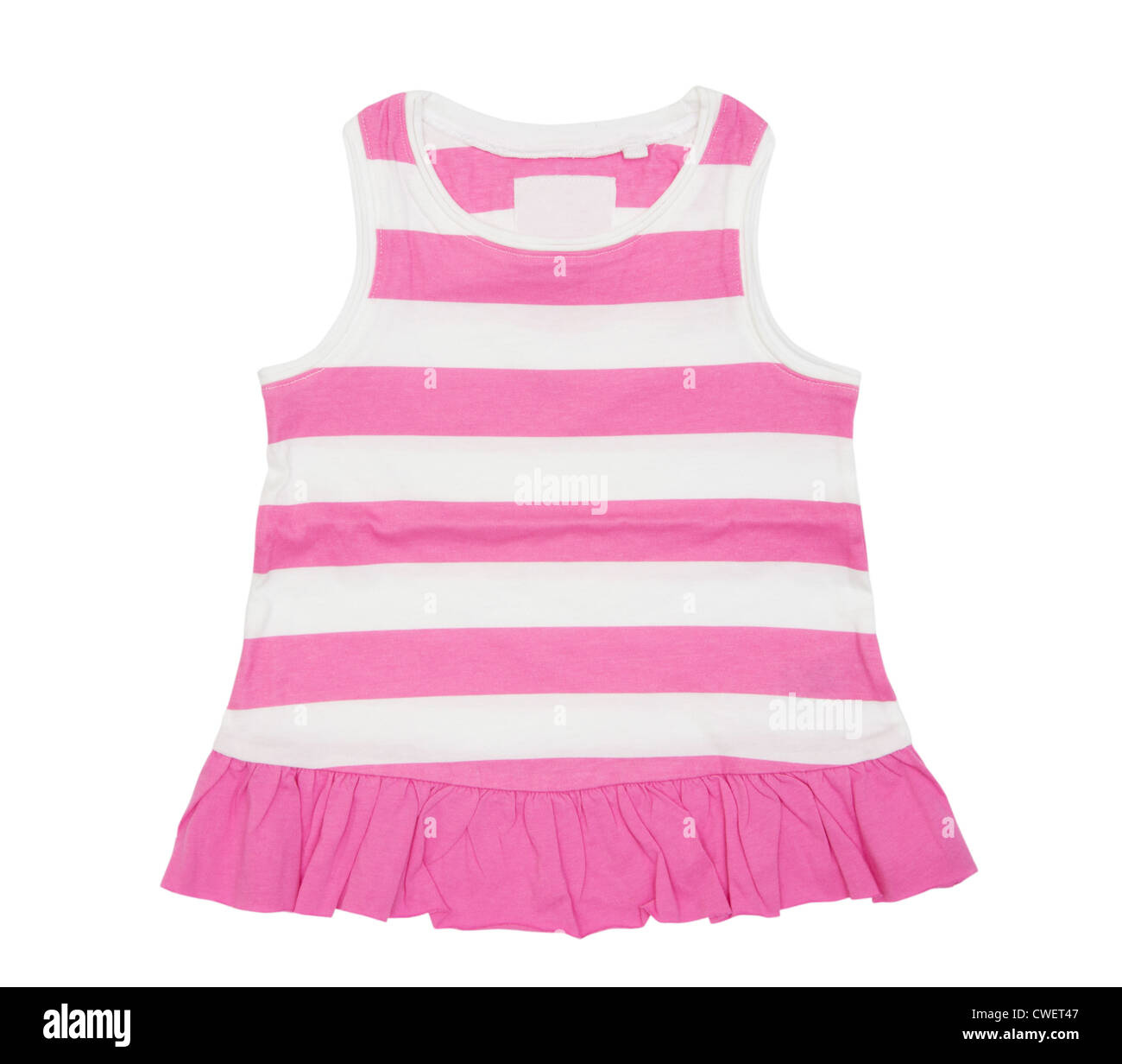 dress for girl on white background Stock Photo - Alamy