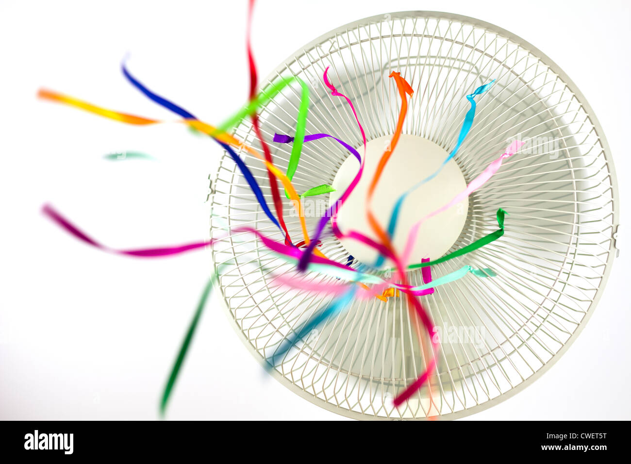 Fan Blowing Ribbons High Resolution Stock Photography and Images - Alamy