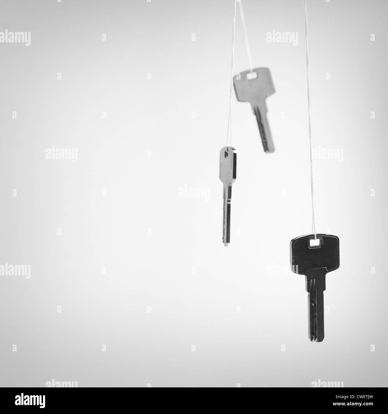 Golden keys Black and White Stock Photos & Images - Alamy