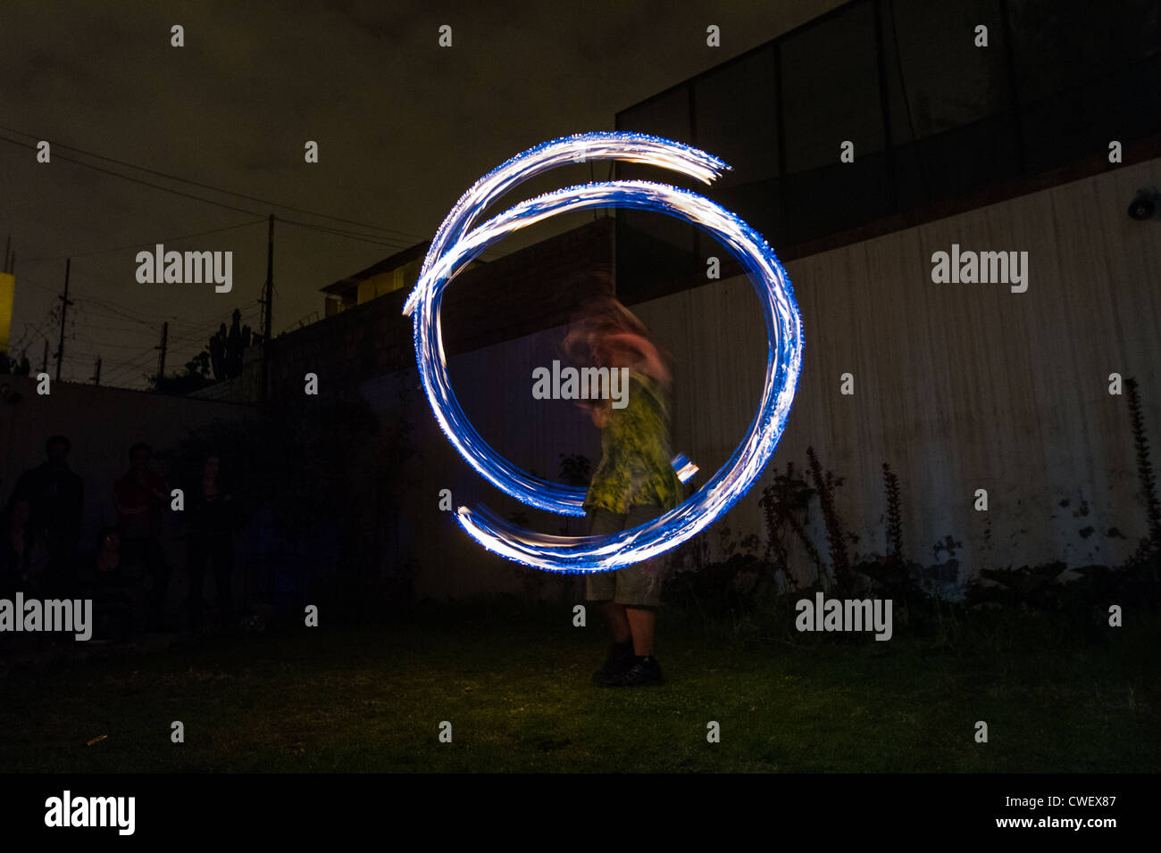 Fire twirling hi-res stock photography and images - Alamy