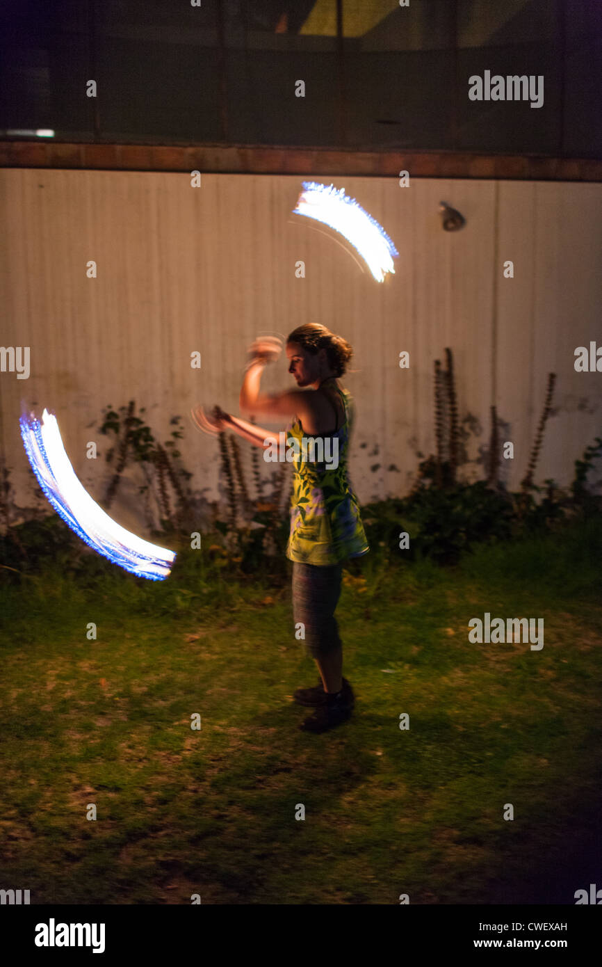 Twirling fire hi-res stock photography and images - Alamy