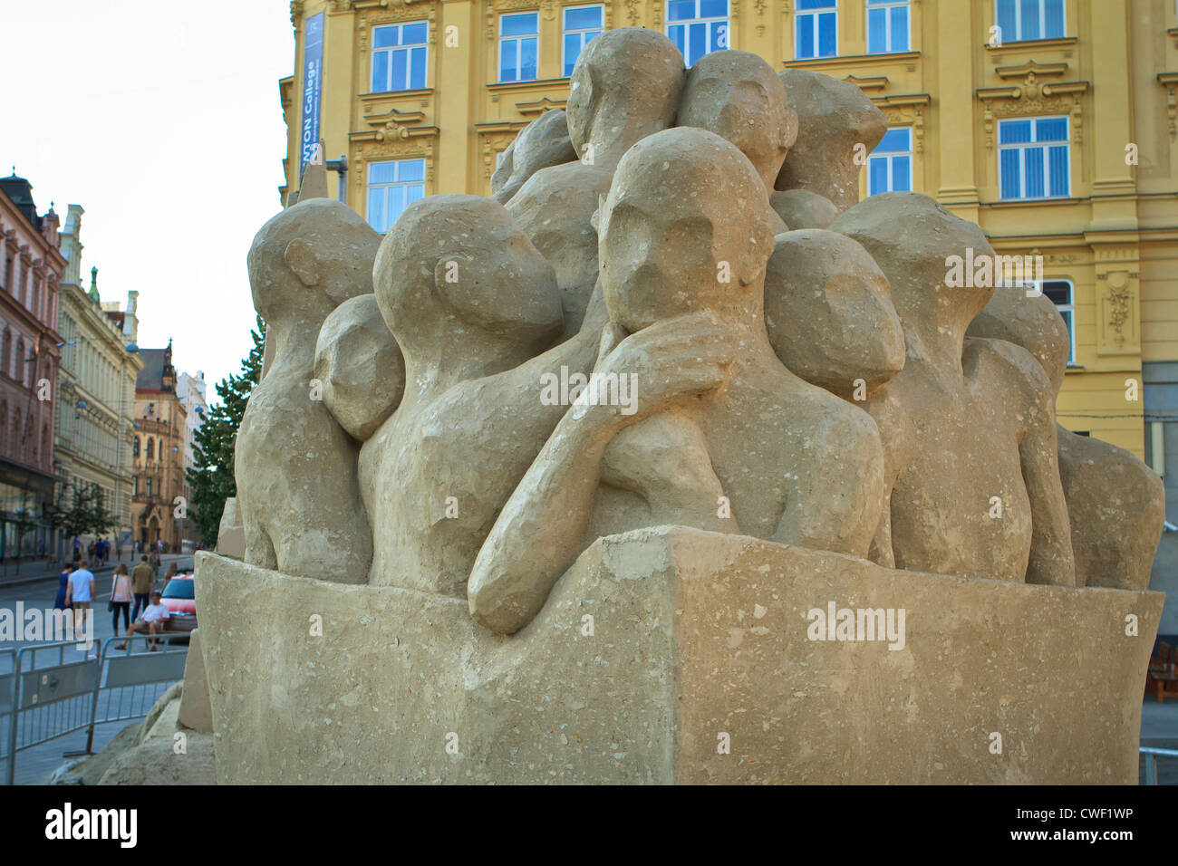 Master Sand Sculpture Competition at the main square (Freedom square ...