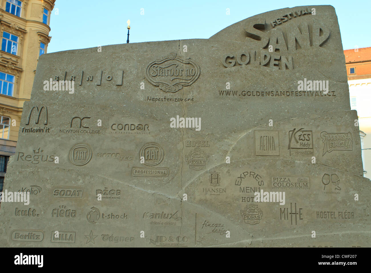Master Sand Sculpture Competition at the main square (Freedom square ...