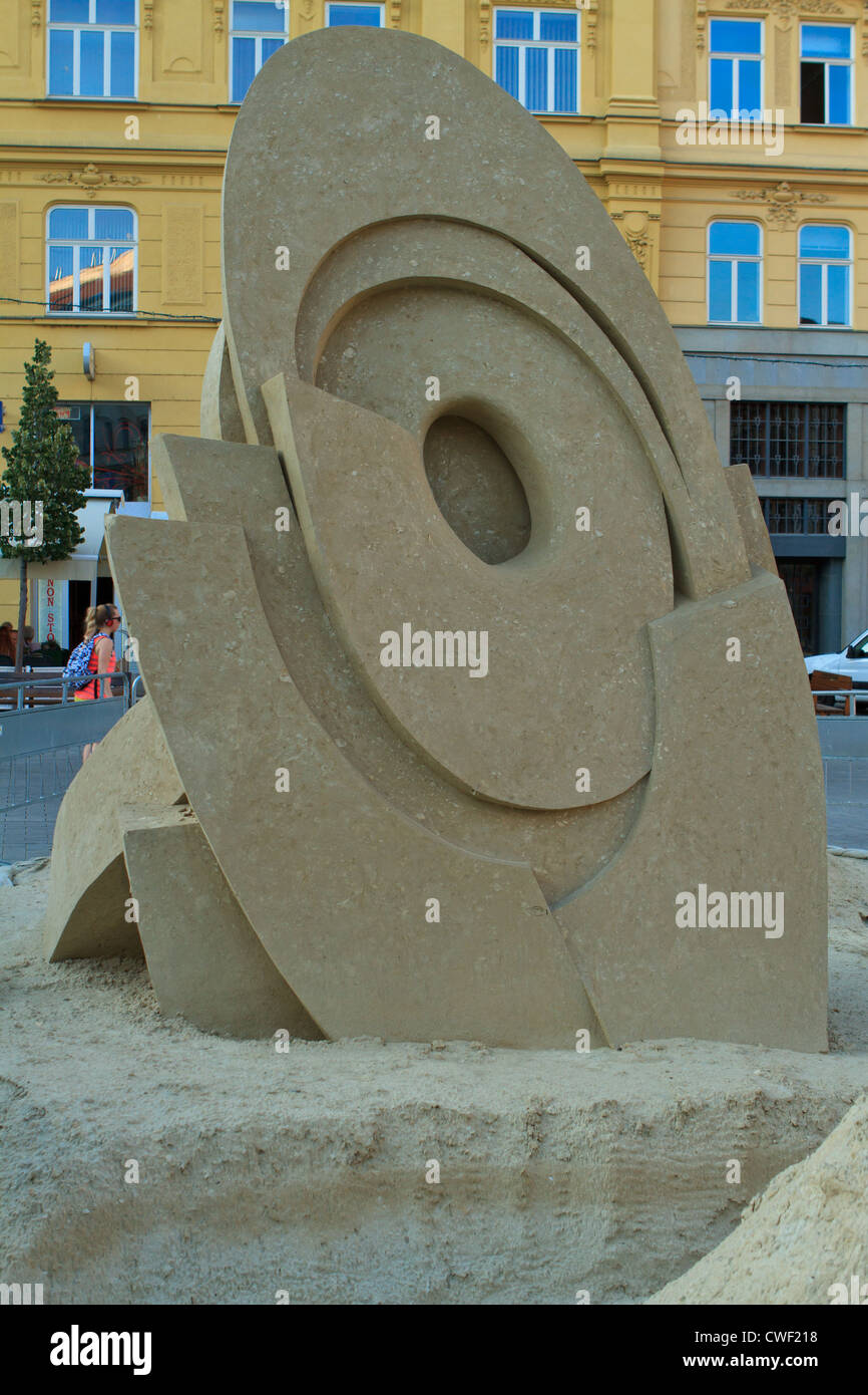 Master Sand Sculpture Competition at the main square (Freedom square ...