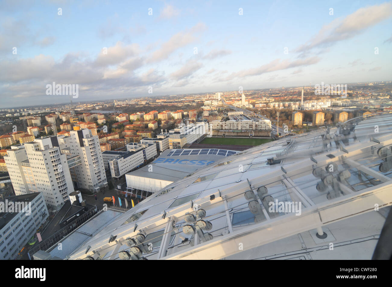 Stockholm globe arena aerial hi-res stock photography and images - Alamy