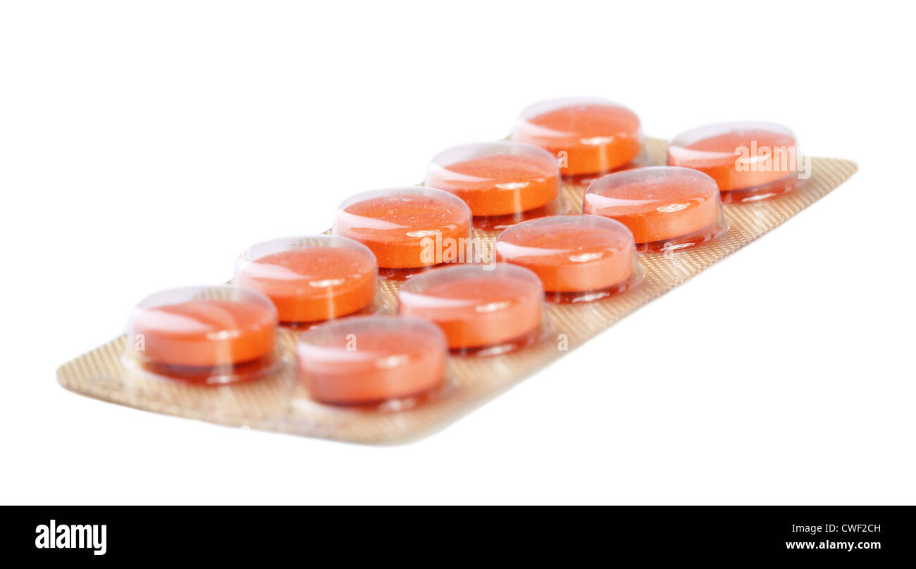White big pills on Cut Out Stock Images & Pictures - Alamy