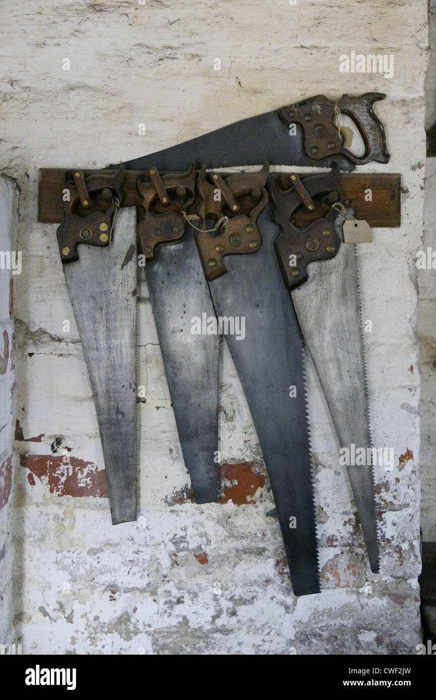 Old fashioned hand tools hi-res stock photography and images - Alamy