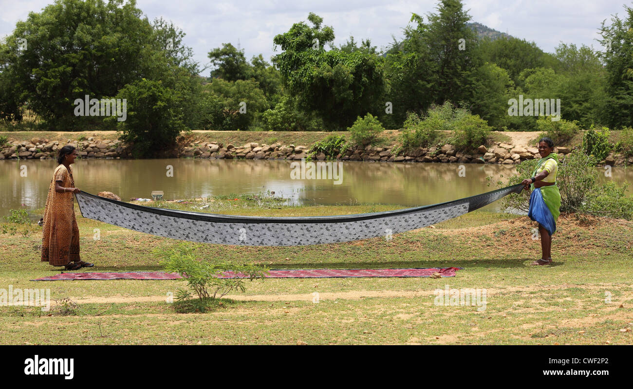 Indian laundry hi-res stock photography and images - Alamy