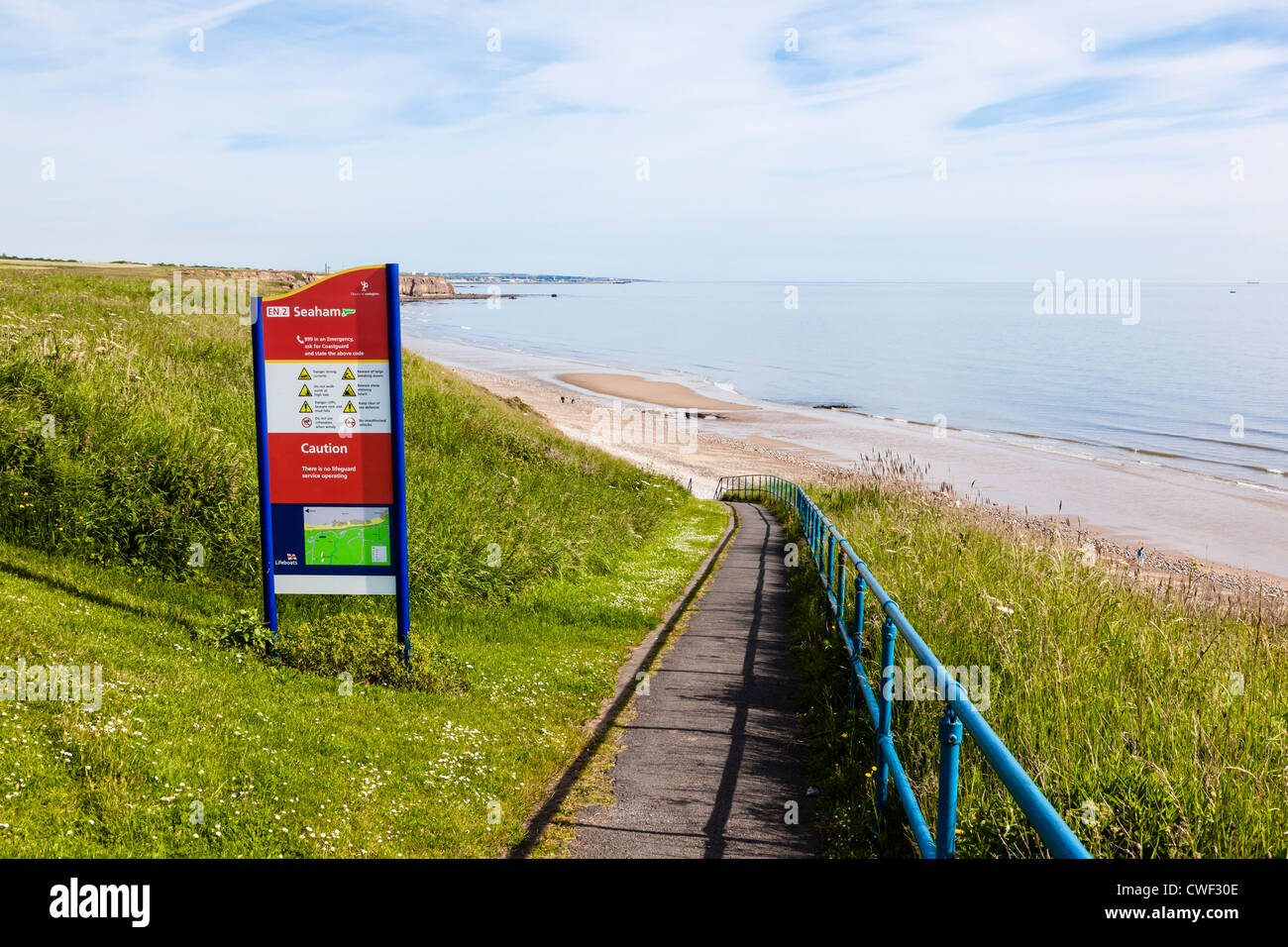England coastal path durham hi-res stock photography and images - Alamy