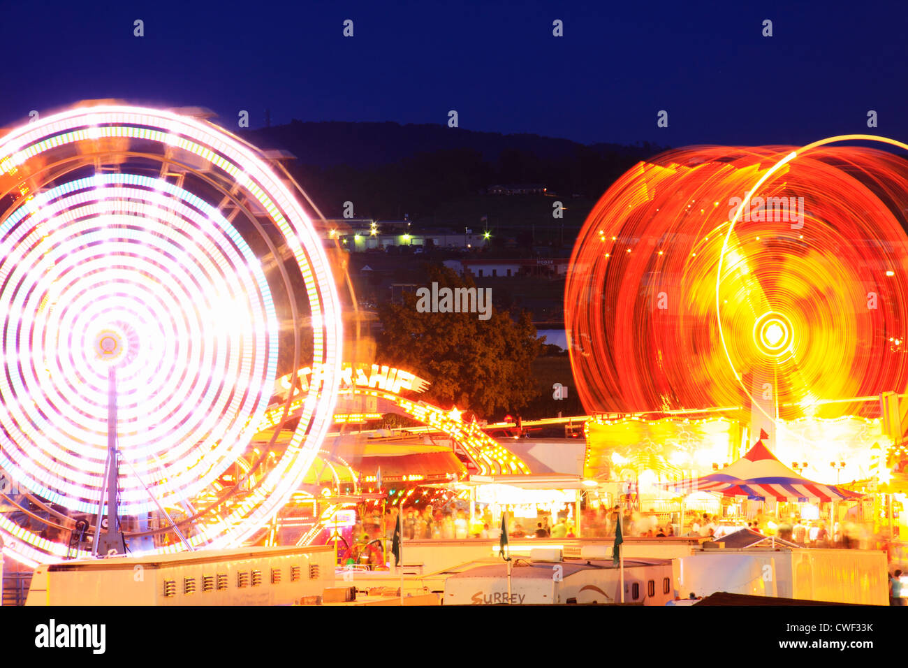 Midway Lights, Rockingham County Fair, Harrisonburg, Shenandoah Valley ...