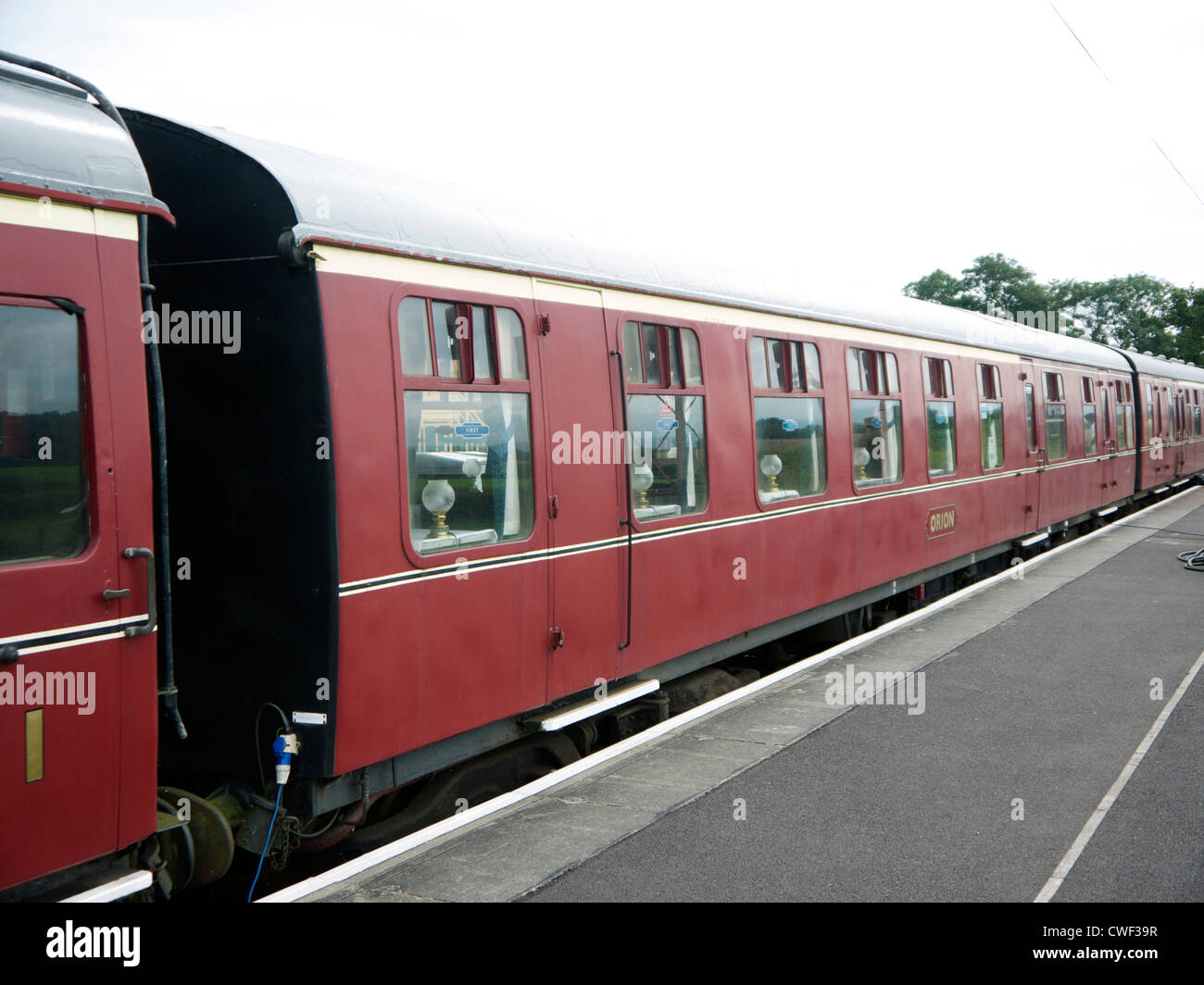 Old railway carriages hi-res stock photography and images - Alamy