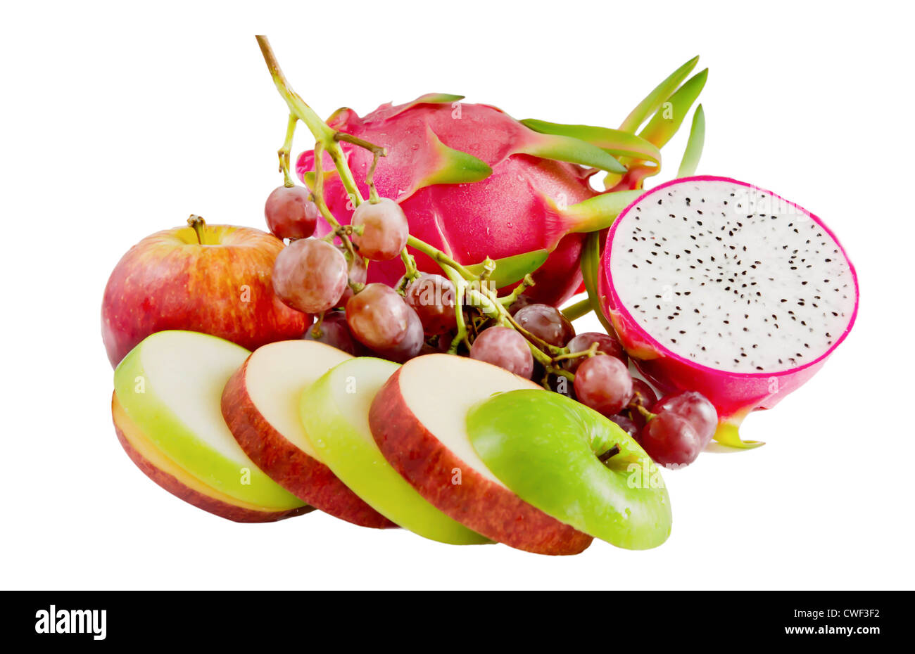 Dragon fruit apple on Cut Out Stock Images & Pictures - Alamy