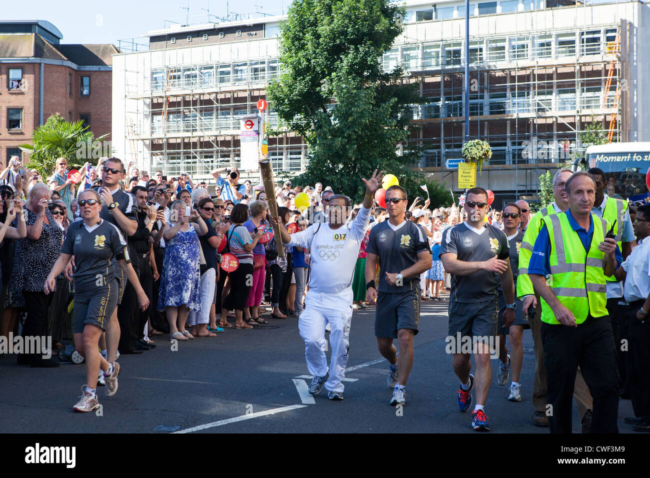 British olympic relay team hi-res stock photography and images - Alamy