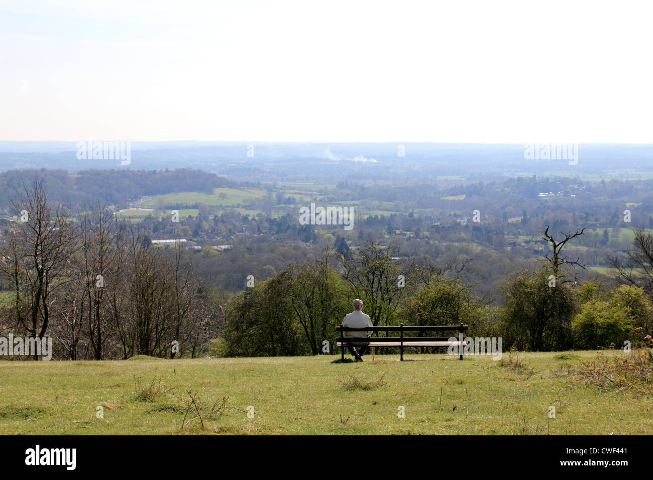 Reigate hill view hi-res stock photography and images - Alamy