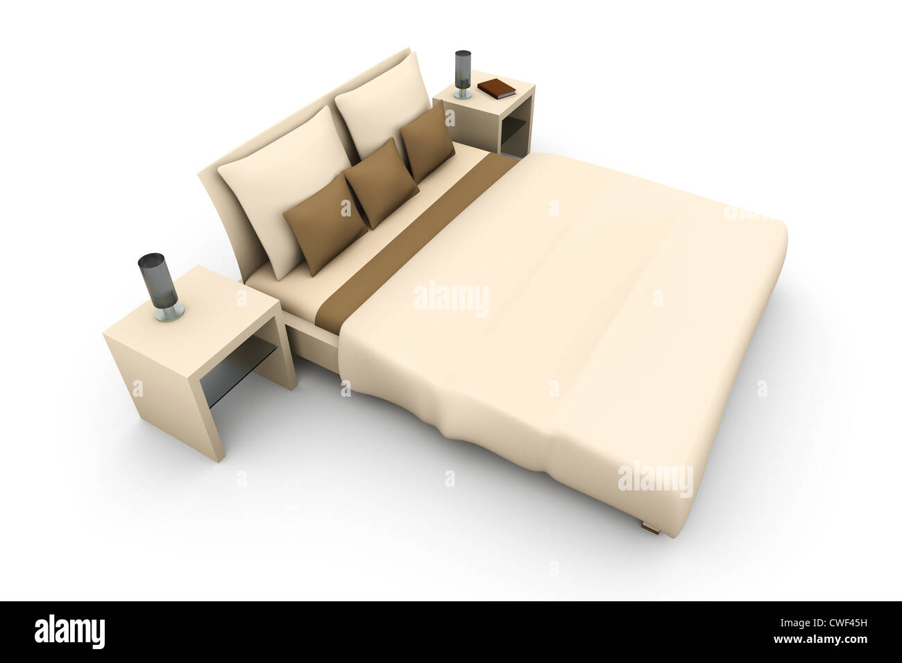 Book bed table Cut Out Stock Images & Pictures - Alamy