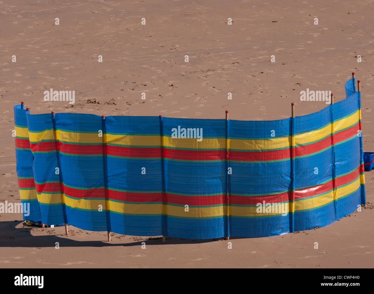 Beach windbreakers hi-res stock photography and images - Alamy