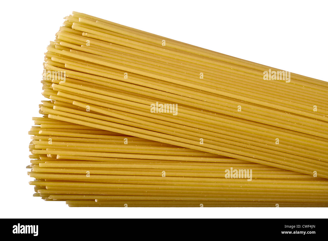 Raw pasta isolated on white background. DFF image Stock Photo - Alamy