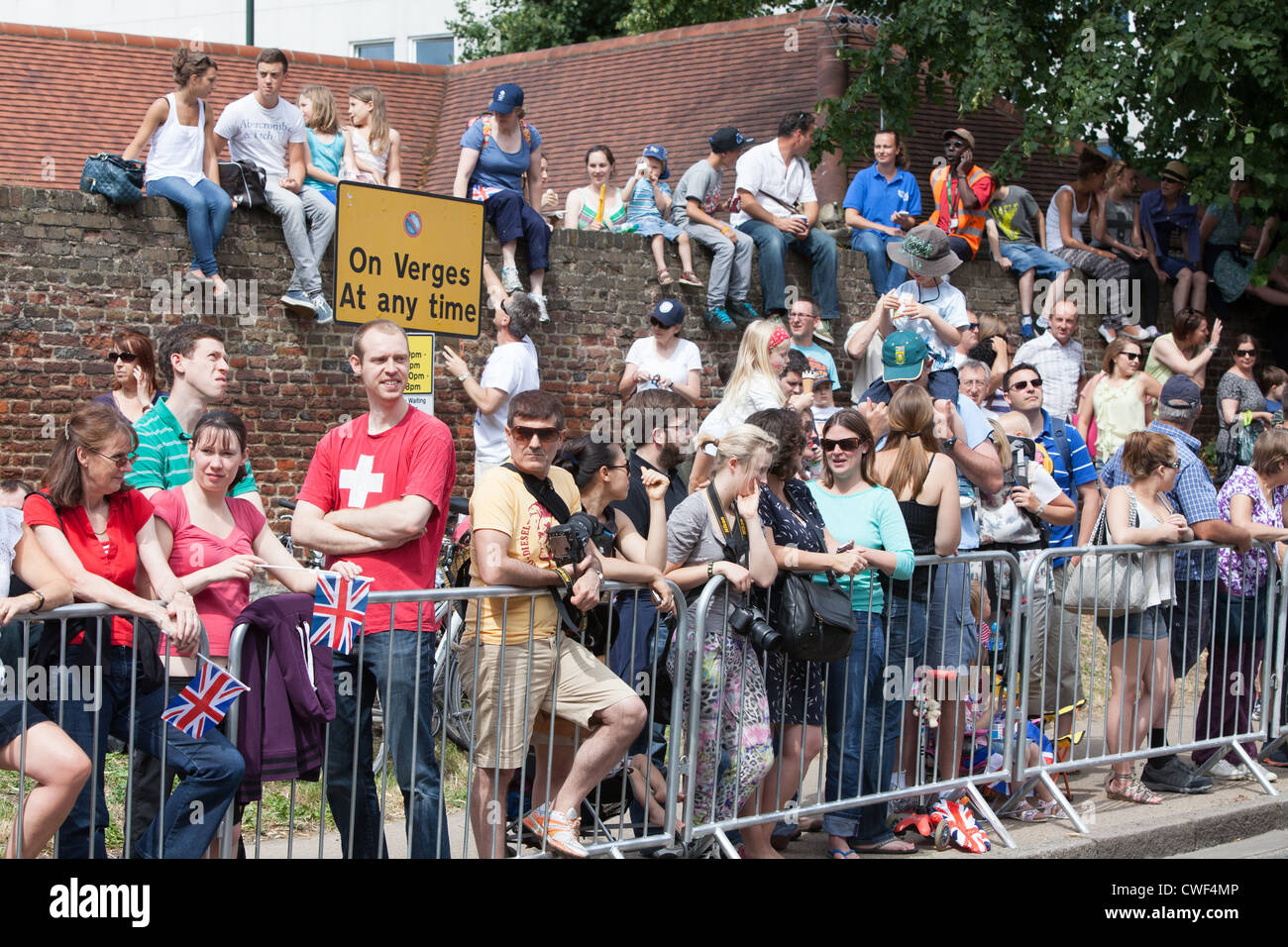 Olympic 2012 Men's race second leg Stock Photo - Alamy