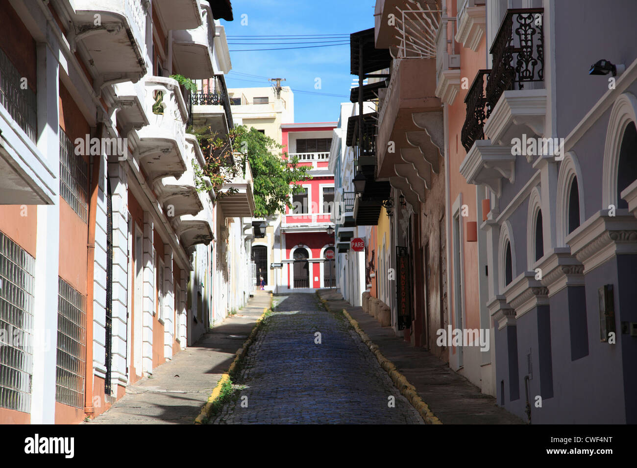 Colonial Architecture, Old San Juan, San Juan, Puerto Rico, USA ...
