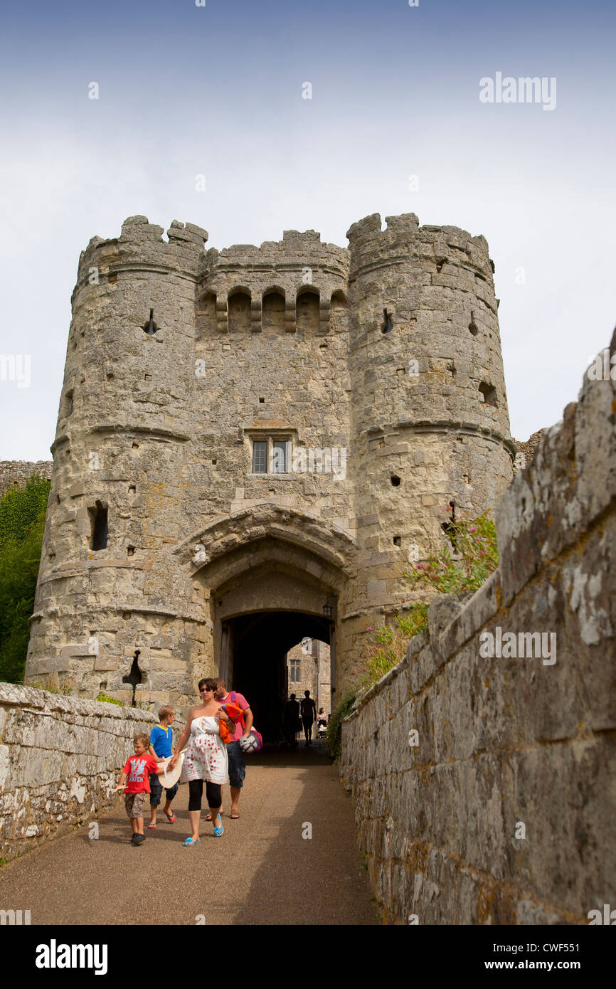 Carisbrooke Castle Isle of Wight England UK Stock Photo - Alamy