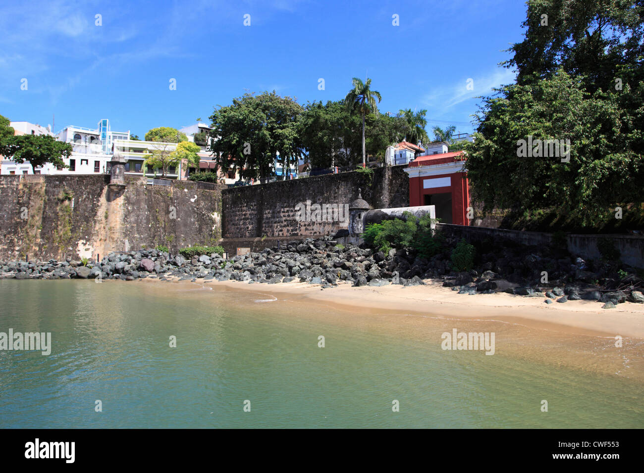 San Juan Gate, Old City Wall, UNESCO World Heritage Site, Old San Juan ...