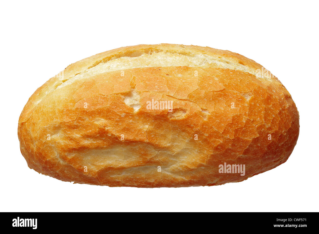 Close up of a bread roll isolated on white, Adobe RGB, DFF image Stock ...