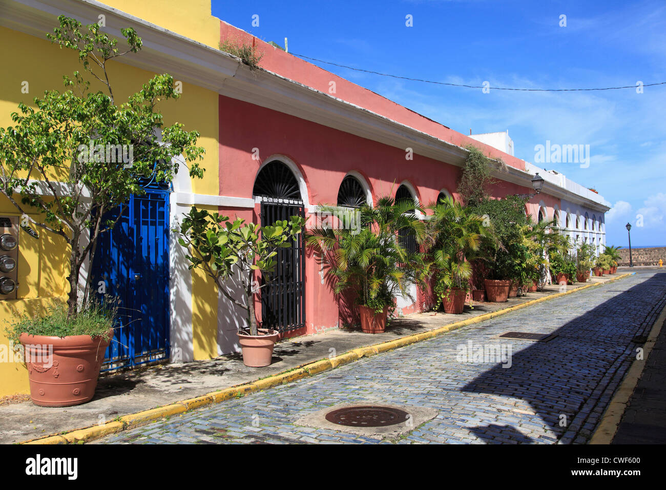 Colonial Architecture, Old San Juan, San Juan, Puerto Rico, USA ...