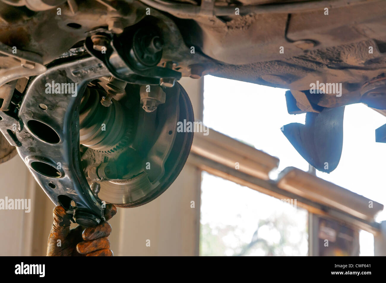 Car service inside Stock Photo - Alamy