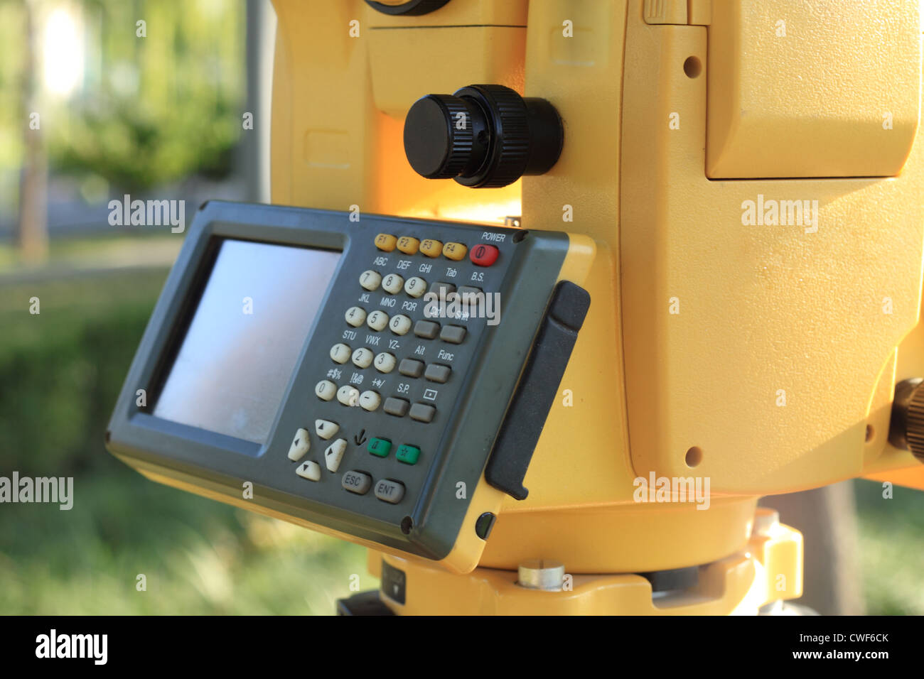 Total station hi-res stock photography and images - Alamy