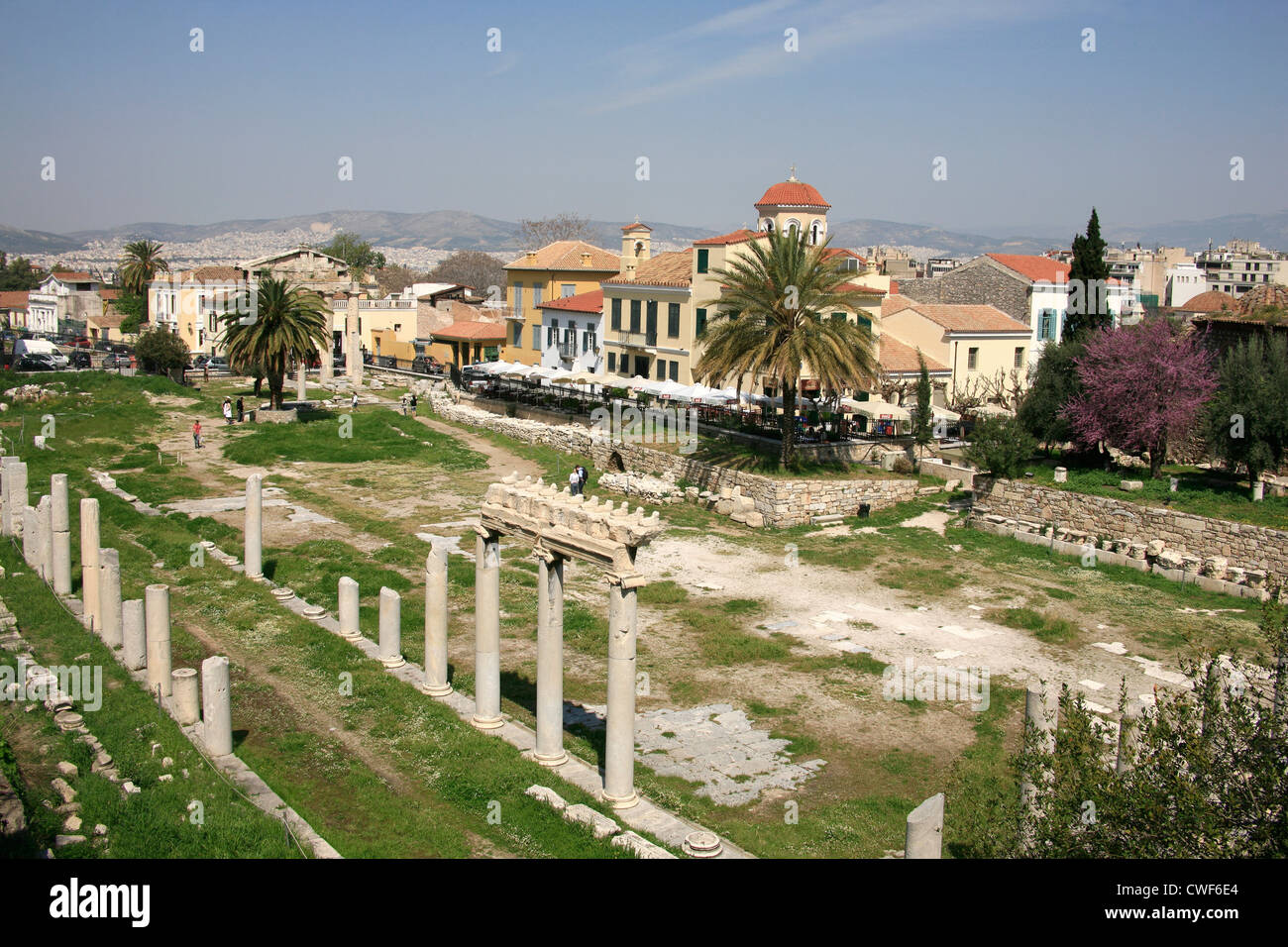 Greece, Athens, Roman agorà Stock Photo - Alamy