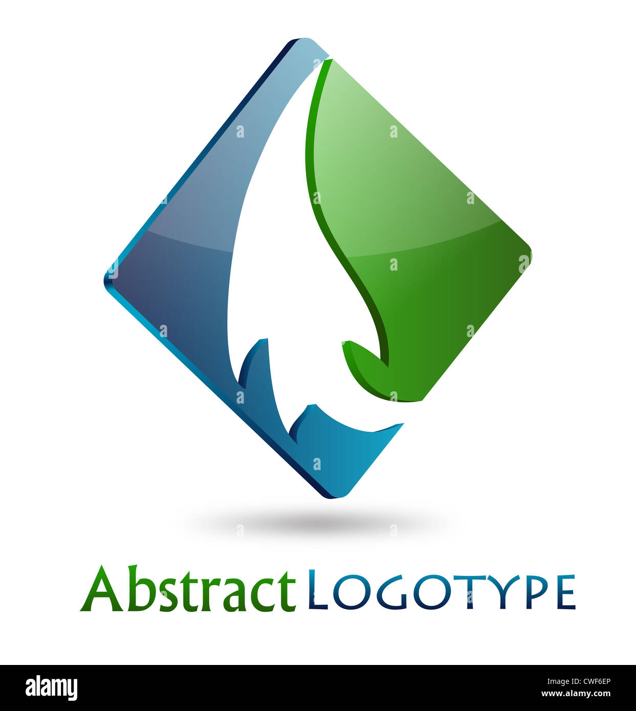 Abstract Company Logo Stock Photo - Alamy