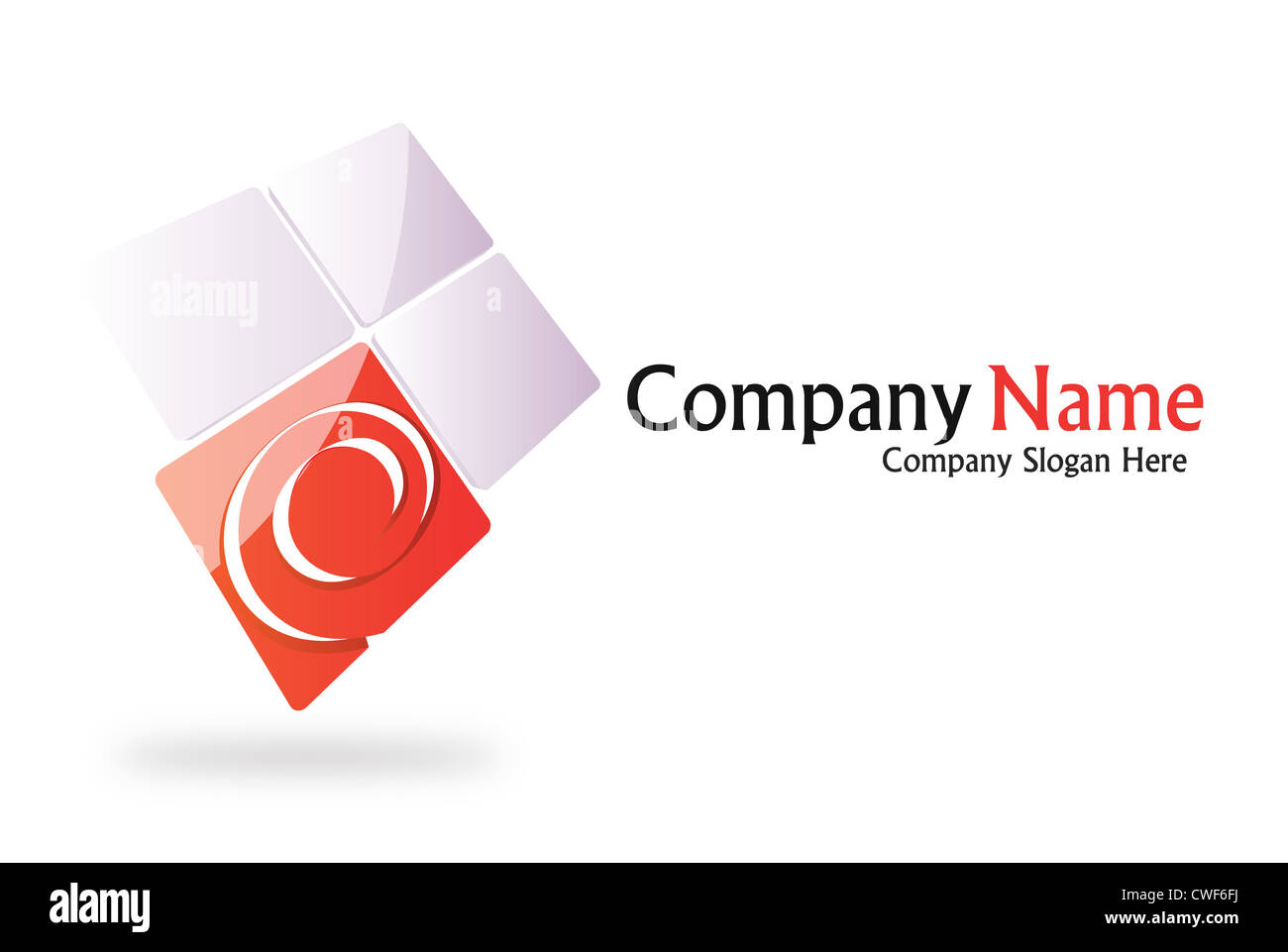 Abstract Company Logo Stock Photo - Alamy