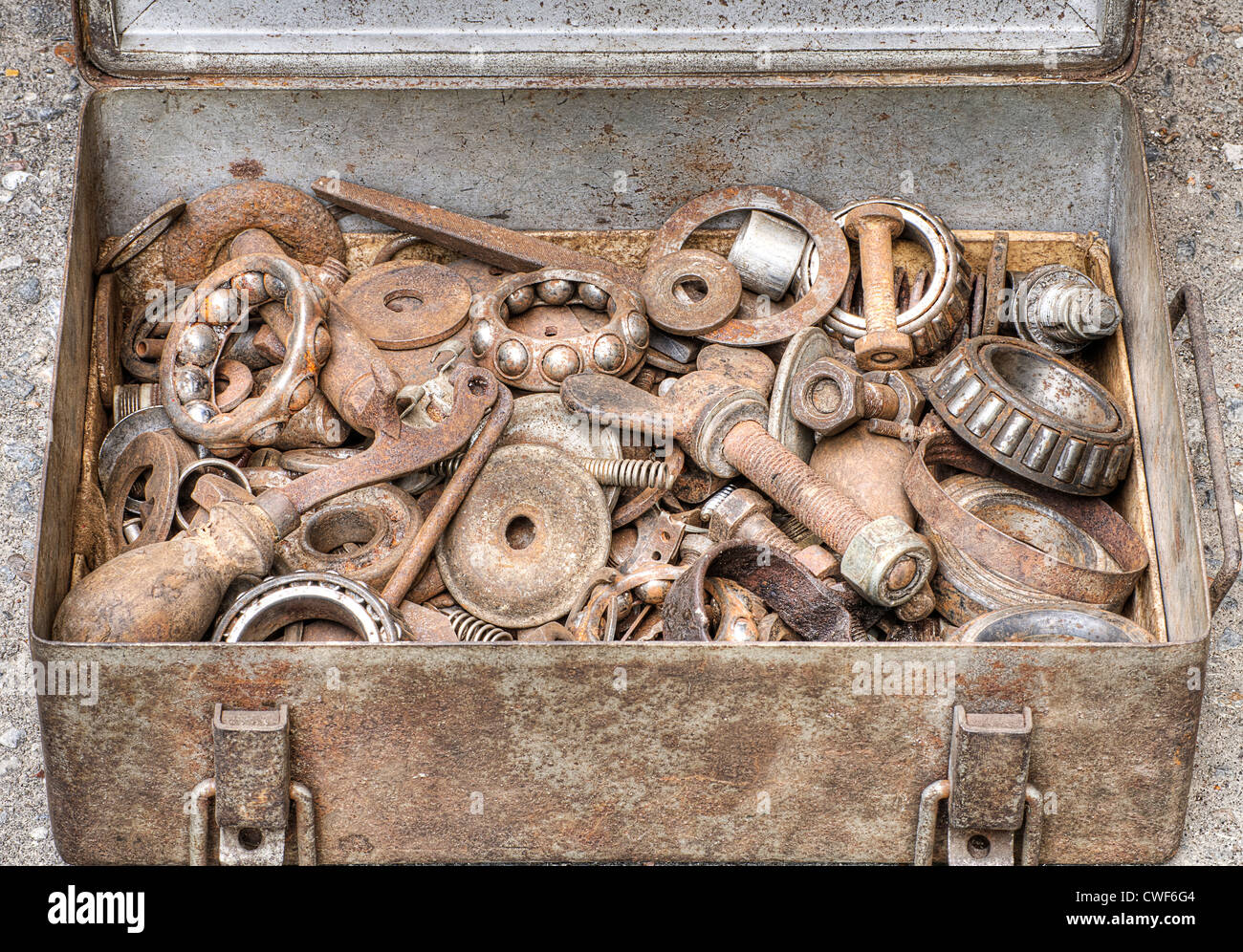 Scrap metal pile hi-res stock photography and images - Alamy